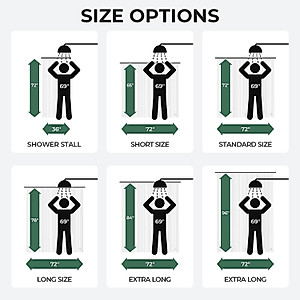 AmazerBath Waffle Shower Curtain, Heavy Duty Fabric Shower Curtains with Waffle Weave Hotel Quality Bathroom Shower Curtains, 72 x 72 Inches