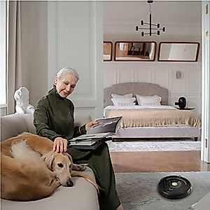 Rumba Replacement Parts for iRobot Roomba 675 650 677 692 671 694 691 614 615 635 676 670 645 655 690 600 Series 595 585 Vacuum Cleaner Accessories,1 Caster Wheel, Bristle Brush,4 Side Brush,2 Filter