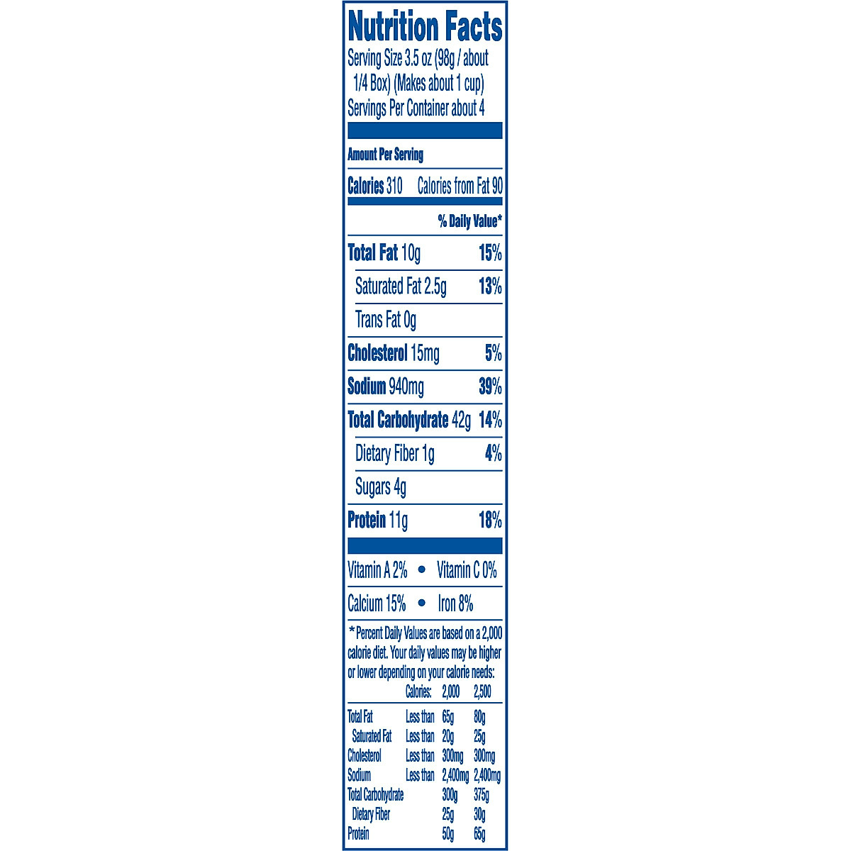 Kraft Deluxe Original Cheddar Macaroni & Cheese Dinner, Thanksgiving and Christmas Dinner (14 oz Box)