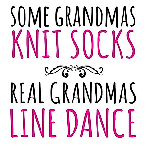 CafePress Real Grandmas Line Dance Mugs Ceramic Coffee Mug, Tea Cup 11 oz