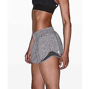 LULULEMON Hotty Hot Short Low-Rise 4" Long (Color 002, 6)
