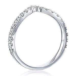 Kobelli Chevron Point Diamond Ring - yellow-gold / 8.0