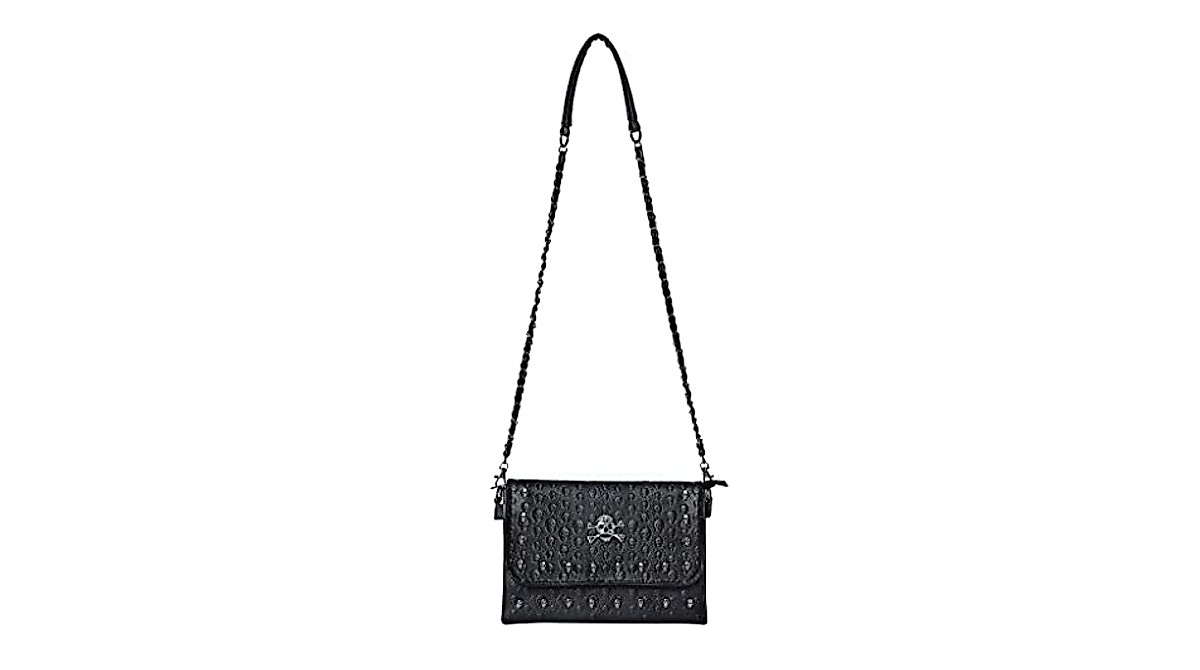 JOZZYAPA Gothic Skull Purse - Edgy & Stylish Handbag for Women