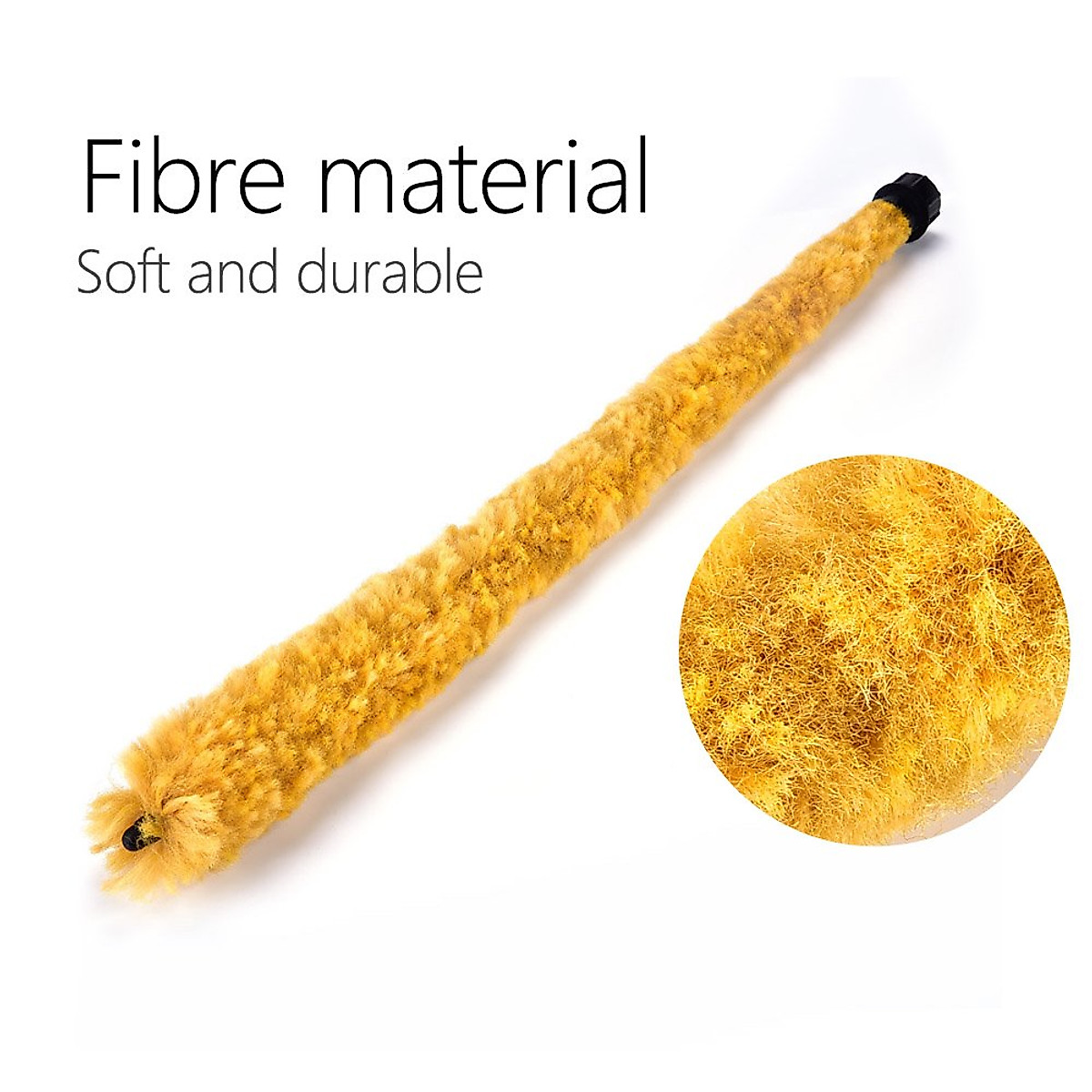 Sax Cleaning Tool, 60cm/23.6inch Tenor Sax Cleaning Brush Flexible Saxophone Pad Saver Cleaner Maintain Care Tool