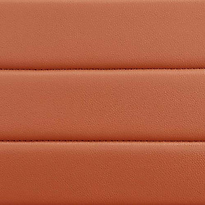 Modway Jive Ribbed High Back Tall Executive Swivel Office Chair With Arms In Terracotta