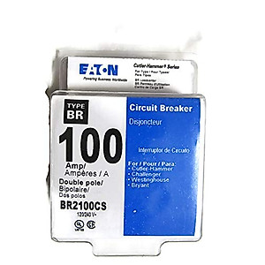 Eaton 100 Amp Double-Pole Type-BR Circuit Breaker