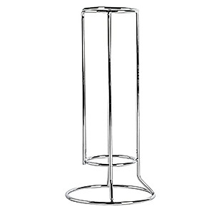 Gibson Soho Lounge Stackable Glass Espresso Cups with Rack, Glass, 4-Piece, 3.8oz