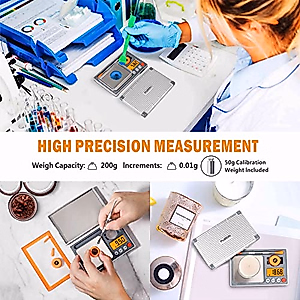 Fuzion Gram Scale, Rechargeable Herb Scale, Digital Scale .01 Gram Accuracy, 6 Units Conversion, Mini Scale Gram and Ounce, Jewelry Scale, Pocket Scale, Great for Snuff, Herb, Powder, Coins