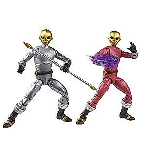 Power Rangers Lightning Collection Zeo Cogs 2-Pack 6-Inch Premium Collectible Action Figure Toys with Multiple Accessories Ages 4 and Up
