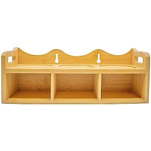 Stephanie Imports Set of 6 Tiered Marble Ceramic Condiment Spice Jars & Drawers With Spoons, Bamboo Lids and Rack (Pink)