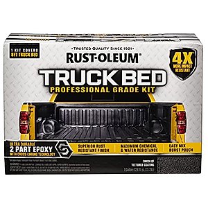Rust-Oleum 323529 Professional Grade Truck Bed Liner Kit, Black