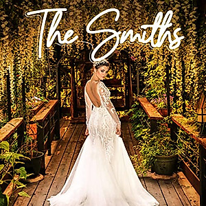 Goolsee Custom Neon Signs Neon Lights,Personalized Dimmable LED Neon Signs for Wall Decoration Customized Neon Signs for Bedroom Wedding Birthday Party Bar Logo Holiday gifts(Optional 15" to 62")