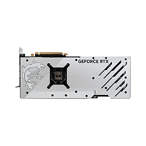 MSI Gaming GeForce RTX 4080 16GB GDRR6X 384-Bit HDMI/DP Nvlink Tri-Frozr 3 Ada Lovelace Architecture Graphics Card (RTX 4080 16GB Gaming X Trio White)
