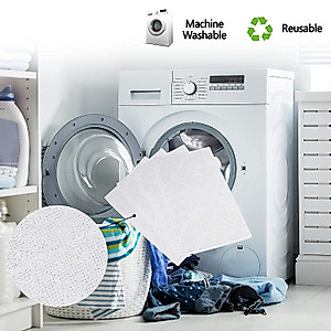 VCLENA Cleaning Mop pad Replacement Pads for Light N Easy S301 S3601 S3101 S7326 7688ANB 7688ANW 7618ANB 7618ANW Floor Steam Cleaner 7 Pack