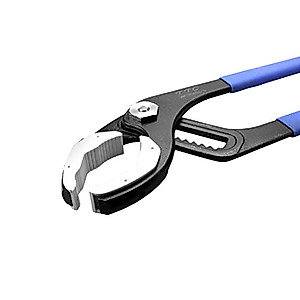 Tsunoda WP-300SC-S, Water Pump PLA-iers, Soft Resin Jaw Water Pump Pliers w/built-in-spring, 12-inch