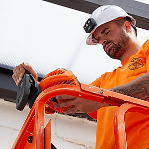 Klein Tools PJSFM1 Cordless Rechargeable Fan with USB-C Charging Cord and Multiple Mounting Options Perfect for the Jobsite