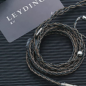 HiFiGo Kinera Leyding 5N OFC Alloy Copper 8 Core Silver-Plated Hybrid Cable