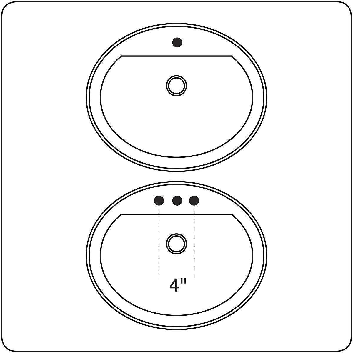 KOHLER Devonshire K-193-4-BN Single Handle Single Hole or Centerset Bathroom Faucet with Metal Drain Assembly in Brushed Nickel