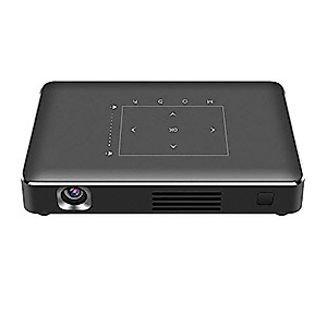 KXDFDC Mini Projector,Intelligent Portable Projector Laptop PC Projectors for Outdoor，4K Decoder