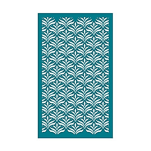 Silk Screen Stencils for Polymers Clay Reusable Silkscreens Print Kits for Earrings Jewelry Makings 3.5x6inch Each