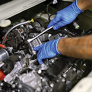 PENTAGON SAFETY EQUIPMENT 5 mils Disposable Gloves Latex Free | 100pcs | Heavy Duty Nitrile Gloves | (Sizes M-2XL)