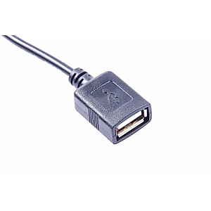KNACRO DC-DC 12V to 5V 3A Step-Down Power Supply Module Car Power Converter Module A Type USB Female Output Port Over-Temperature Over-Current Short Circuit Protection