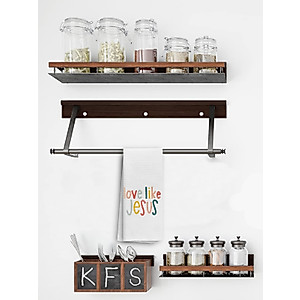 TUNW Christian Bible Verse Jesus Loves You Colorful Word Soft and Absorbent Kitchen Towels Dishcloth,Christian Hand Towels Dish Towels 16″×24″,Gifts for Christian Women Faith Teen Girls Mom