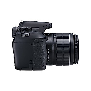 Canon EOS Rebel T6 Digital SLR Camera Kit with EF-S 18-55mm f/3.5-5.6 DC III Lens (Black)