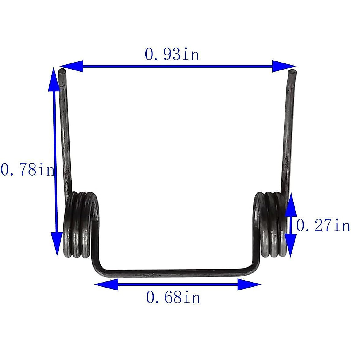 10 pack 877-761 Feeder Springs for Hitachi Coil Roofing Nailer NV45AB2, NV45AB, NV50A1