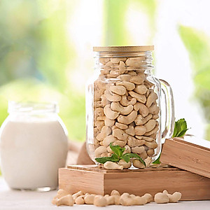 Picowe 6 Pack Bamboo Lids for Wide Mouth Mason Jar Storage Canning Jar Lids Ball Jars(Jars not included)