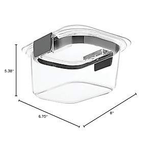 Rubbermaid Brilliance Leak-Proof Food Storage Containers with Airtight Lids