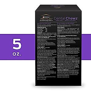 Purina Pro Plan Veterinary Diets Dental Chewz Dog Treats - 5 oz. Box