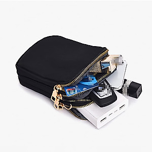 Small Crossbody Wallet Mini Crossbody Purse Cell Phone Shoulder Bag Over Shoulder Wallet Cross Body Purse Messenger Handbag with Strap
