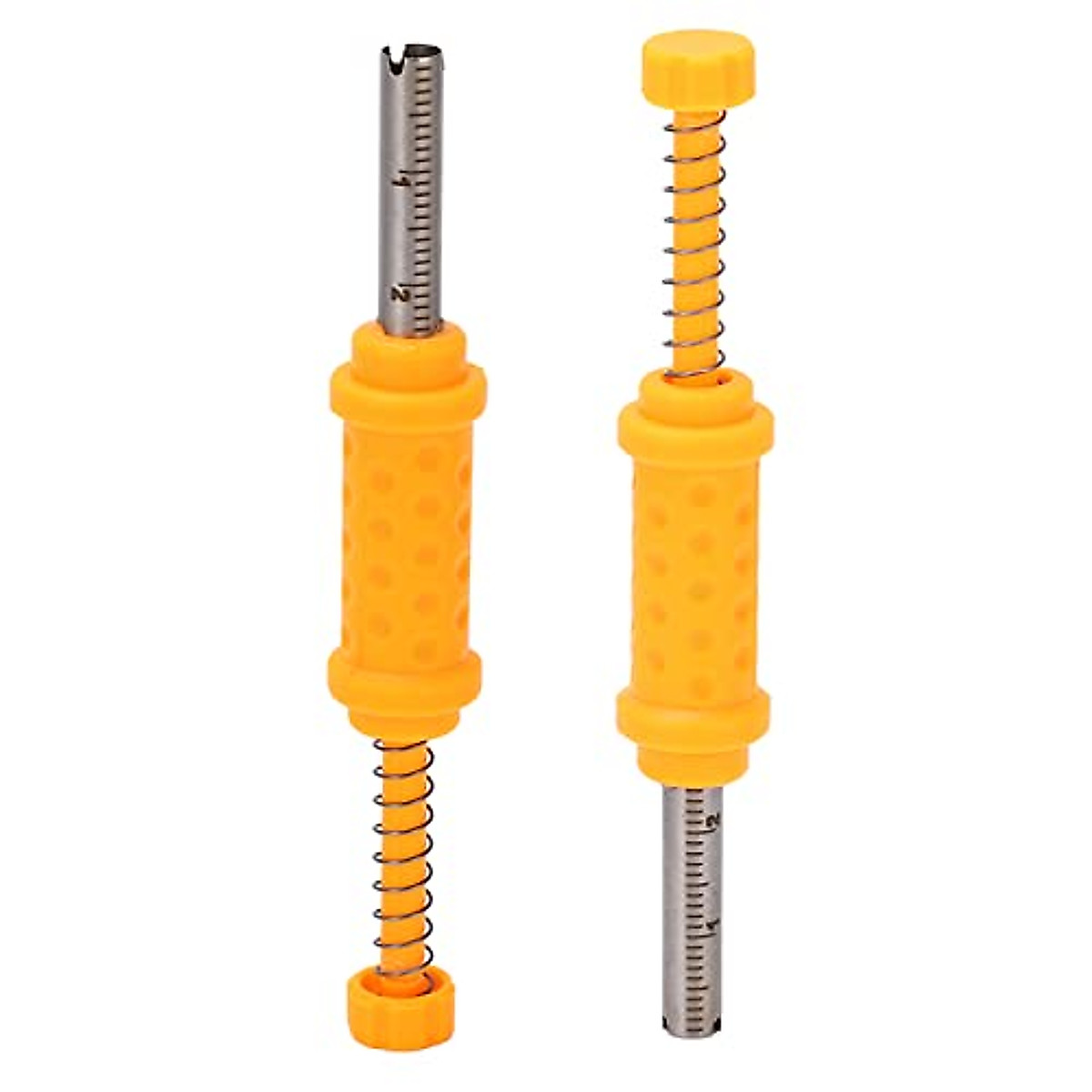 SPYMINNPOO Pop Up Bait Tool for Carp,Portable Carp Rig Method Feeder Fishing Tackle Fishing Bait Zig Imitation Accessories (Red+Yellow) Fishing Supplies