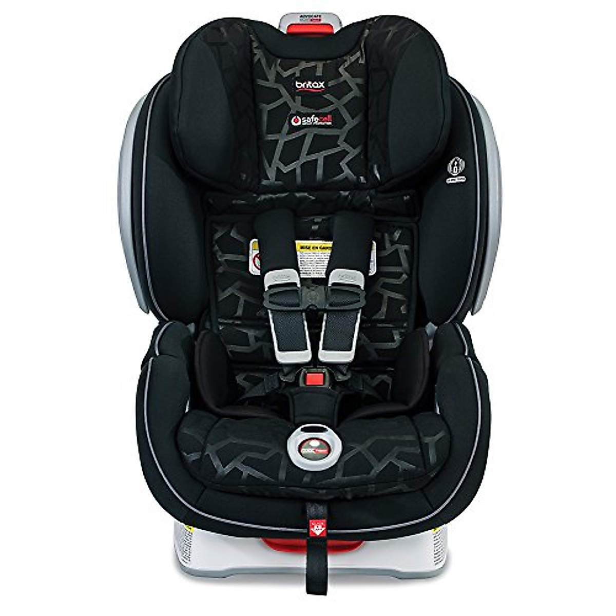Britax Advocate ClickTight Anti-Rebound Bar Convertible Car Seat - 3 Layer Impact Protection - Rear & Forward Facing - 5 to 65 Pounds, Mosaic