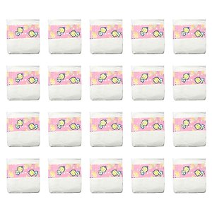 CHAREX Reborn Baby Doll Diapers - 20 Pieces Pack Newborn Diapers, Doll Accessories for 18-24 Inch Reborn Dolls