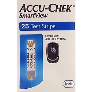 ACCU-CHEK SmartView Glucose Test Strips - 25 Count