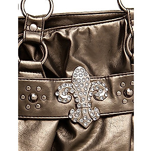 Handbags For All Medium Fluer-De-Lis Hobo women handbag Shoulder Handbag