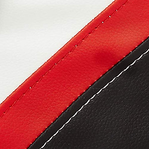 Homall Gaming Racing Office High Back PU Leather Chair Computer Desk / Video Game Chair Ergonomic Swivel Chair with Headrest and Lumbar Support (Black&White)