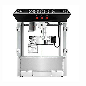 Great Northern Popcorn 269289FYN Countertop Style Popcorn Machine, 8oz, Black