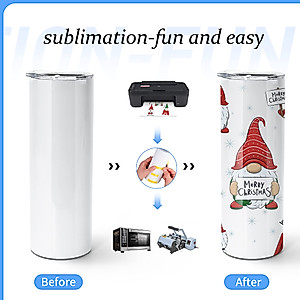 Icesip 50 Pack Sublimation Tumblers Blank 20 oz Straight Skinny Tumbler with Straw Bulk 20oz Tumbler Blank for Sublimation Cups with Lids and Straws Stainless Steel Double Wall Insulated Straight Mugs