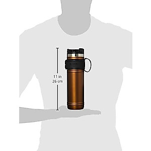 Stanley The Quadvac NeverLeakMug, 1 Count (Pack of 1), Maple