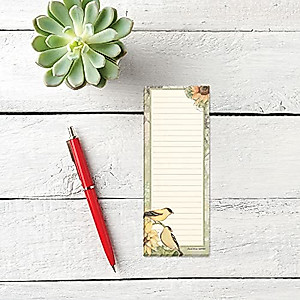 Current Seasonal Birds Magnetic Notepad Set – Set of 12 Mini Memo Pads, 12 Designs, 30-Sheet Pads, 2½ x 6½ Inches, Shopping List, To-Do Notes, Printed in The USA