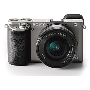 Sony Alpha a6000 Mirrorless Digital Camera with 16-50mm Lens (Graphite) (ILCE6000L/H) + Sigma 24-70mm f/2.8 Lens (578965) + Filter Kit + Bag + 64GB Card + NPF-W50 Battery + More (Renewed)