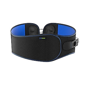 Actimove Sports Edition Back Brace for Men/ Women | Lumbar Supportwith Rigid Panel, Pressure Pads & Smart Easy-Closing-Pulley-System for Back Pain, Herniated Disc, Sciatica, Scoliosis | Black, Large/ X-Large