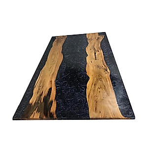 Epoxy Table, Live Edge Wooden Table, Epoxy Resin River Table, Natural Wood,Dining table, Natural Epoxy Table, Resin Table