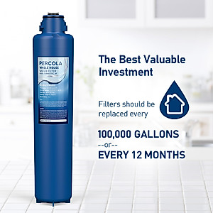 PERCOLA AP917HD Water Filter, Compatible with Aqua-Pure® AP917HD Whole House Sediment/CTO Replacement Filter For 3M® Aqua-Pure® AP903 System 100,000 Gallons (1 Pack)
