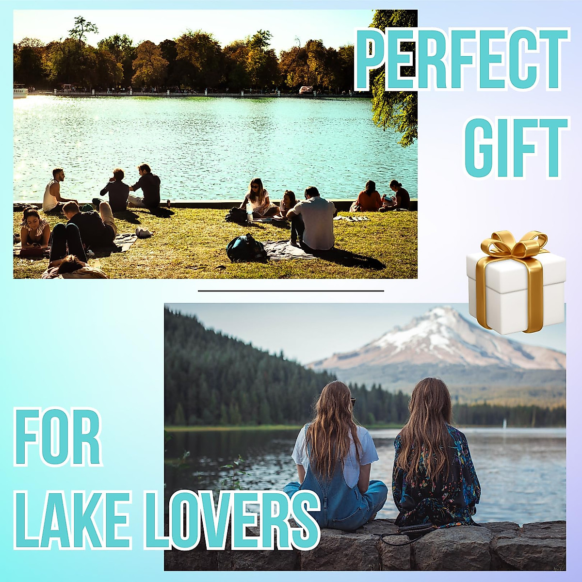 Onebttl Lake House 20oz Stainless Steel Insulated Tumbler - Teal, Life is Better at the Lake, Housewarming Gift for Women