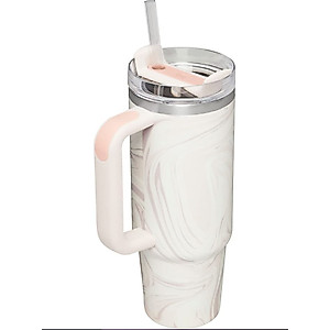 STANLEY 30 oz. Quencher H2.0 FlowState Tumbler, Rose Quartz Swirl