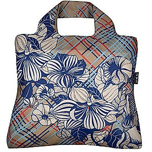 Envirosax Reusable Grocery Bag, Set of 5 Eco-friendly Shopping Tote Bag, ML.P Mallorca Pouch, Multicolored